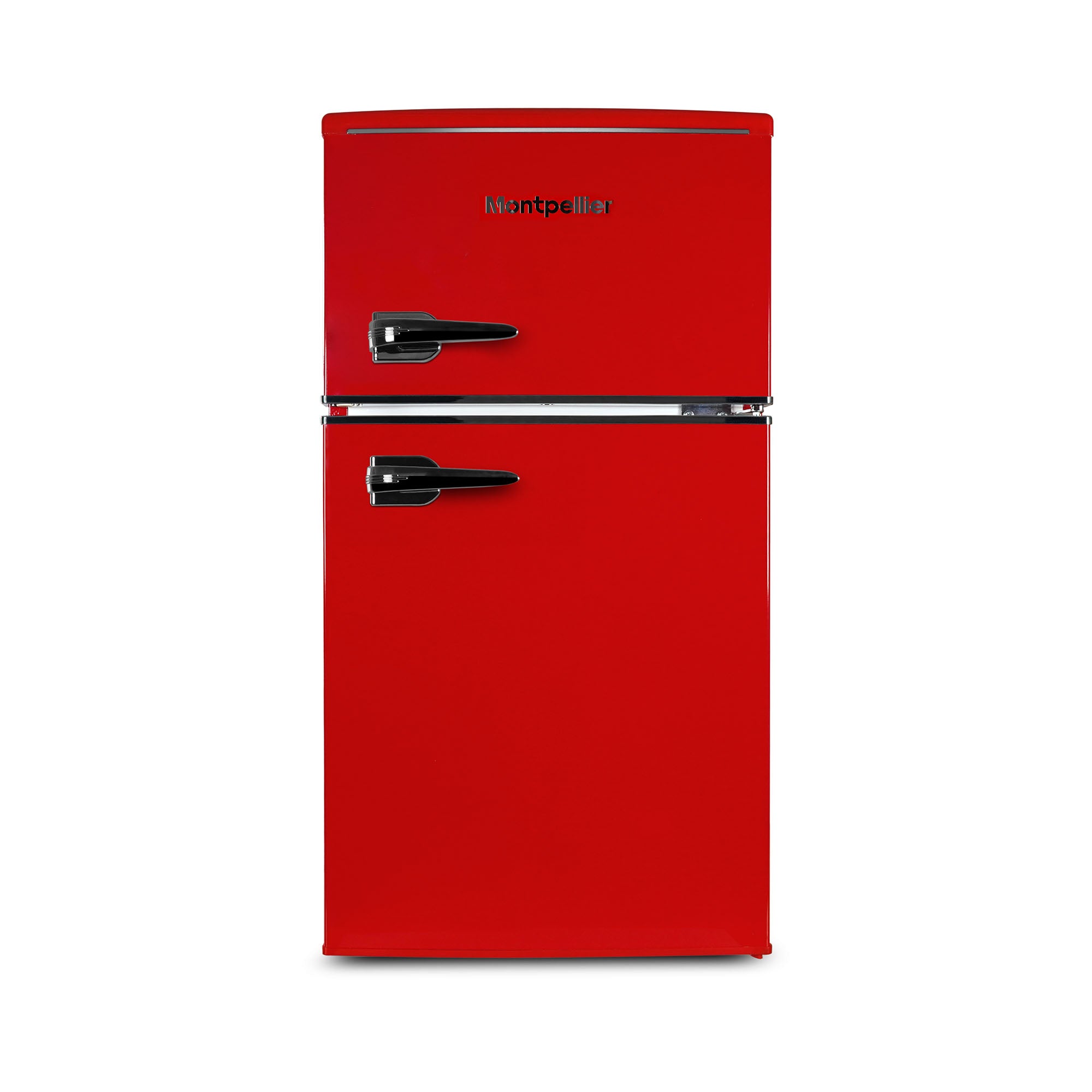 Montpellier MAB2035ER Retro Under Counter Fridge Freezer Red – DB ...