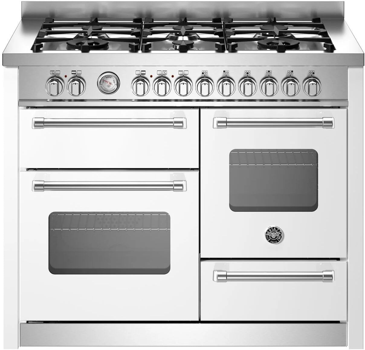 Bertazzoni Master Series 110cm Dual Fuel Range Cooker MAS116L3EBIC – DB ...